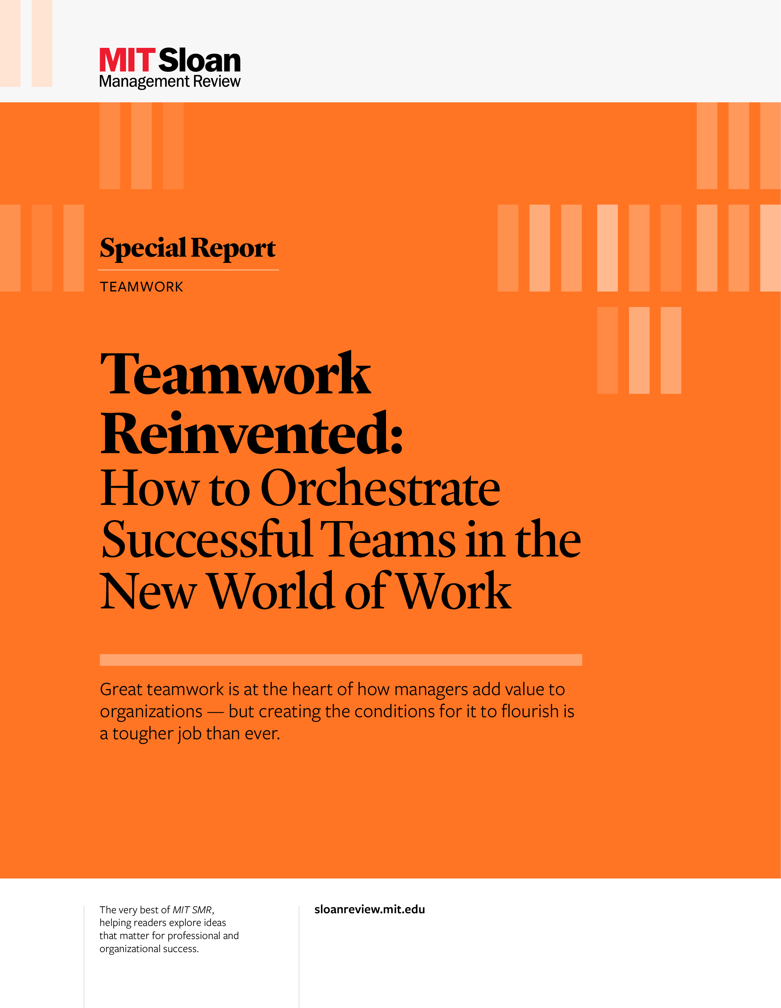 Teamwork Reinvented How To Orchestrate Successful Teams In The New Teamwork Reinvented How To Orchestrate Successful Teams In The New